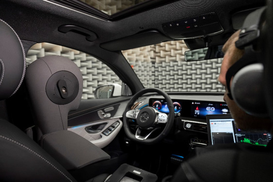 Mercedes AVAS on EV - DVN