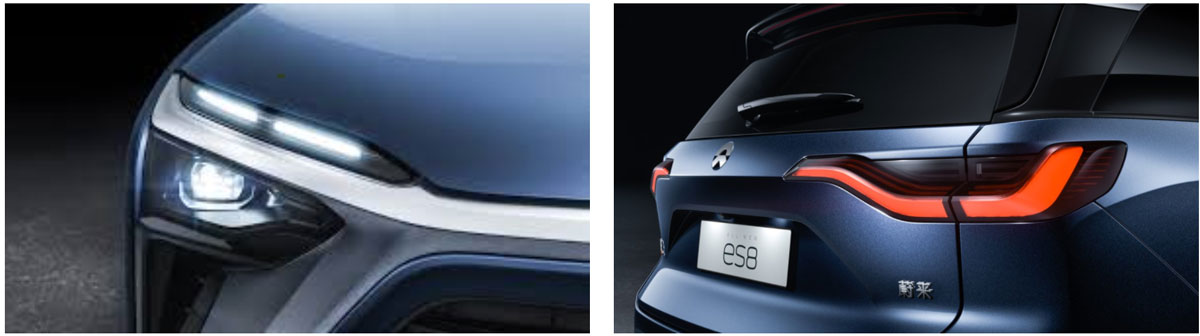 Innovative Lighting on the Nio ES8 - DVN