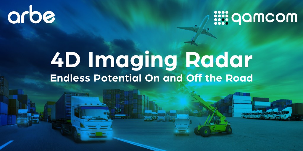 Qamcom-Arbe Partnership for 4D Imaging Radar - DVN