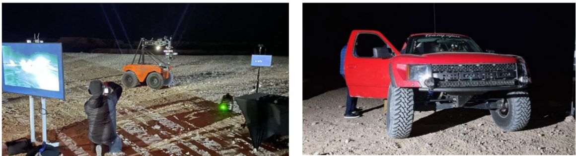 KYOCERA SLD Laser: Night demo in the desert – DVN