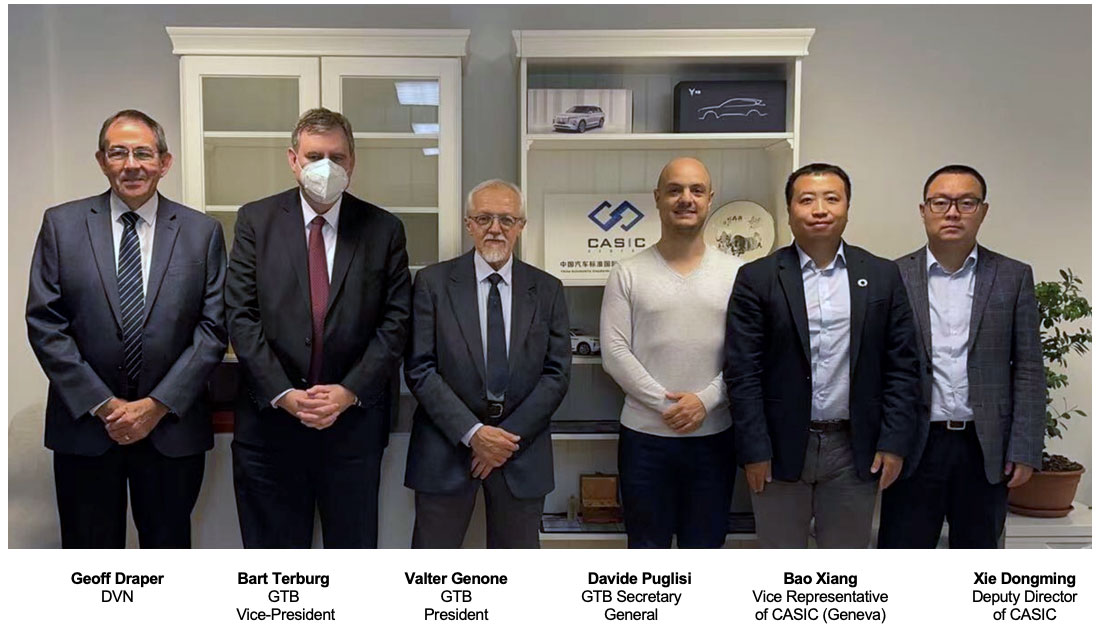 DVN and GTB Meet with CASIC in Geneva - DVN