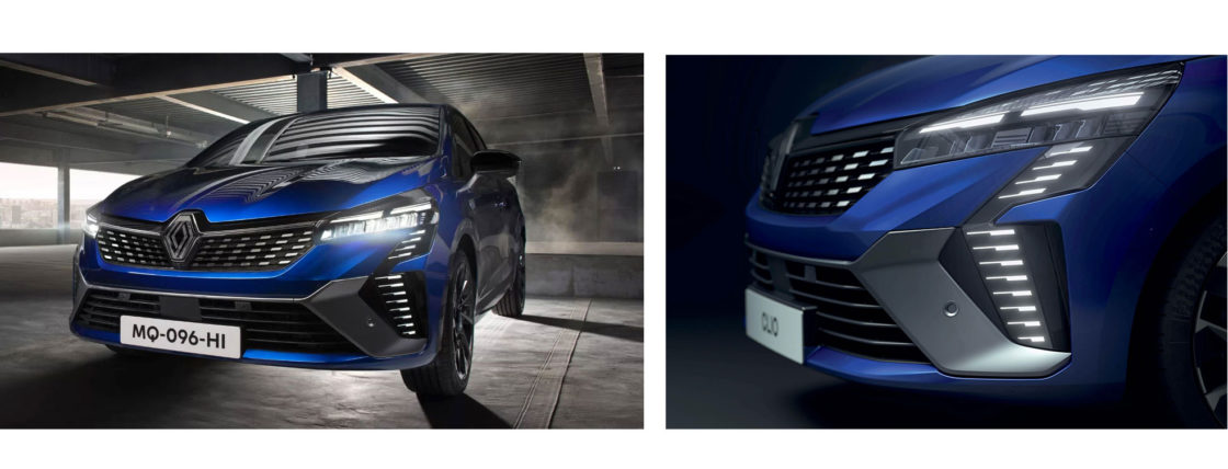 New Renault Clio Has Dramatic, Graphic Lighting - DVN