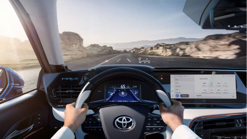 Toyota Mirai Presents New Interior Features - DVN