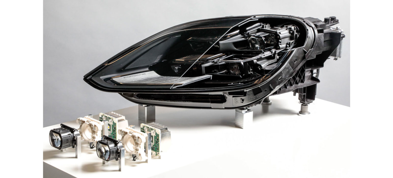 Hella, Porsche Launch First SSL HD Matrix Headlamp - DVN