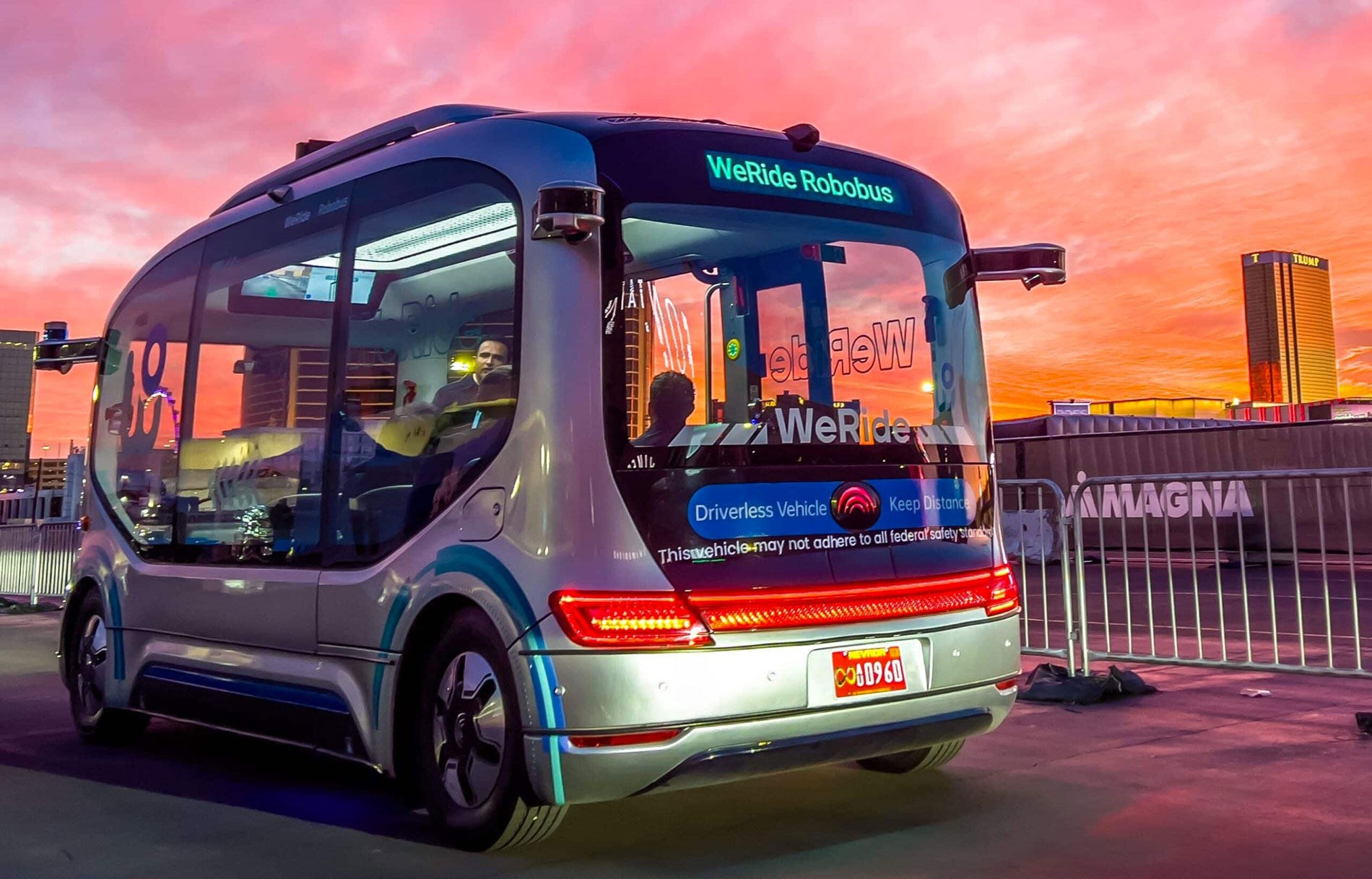 WeRide Unveils L4 Bus at CES - DVN