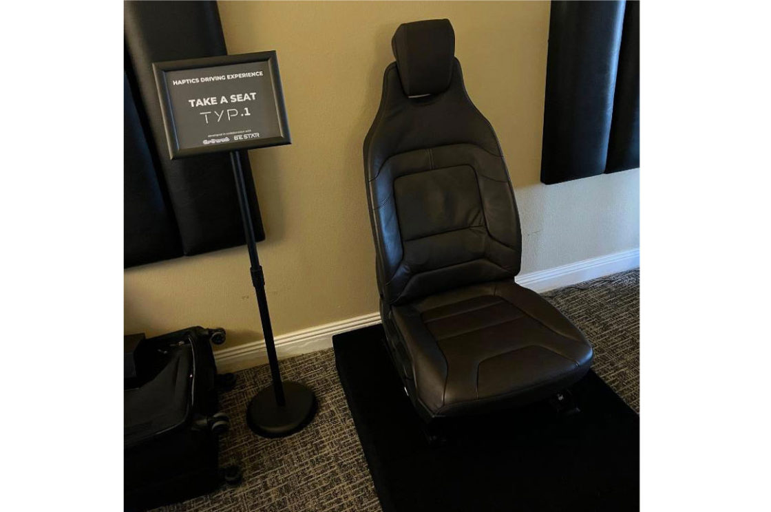 Grewus Haptics for Safer Seating - DVN