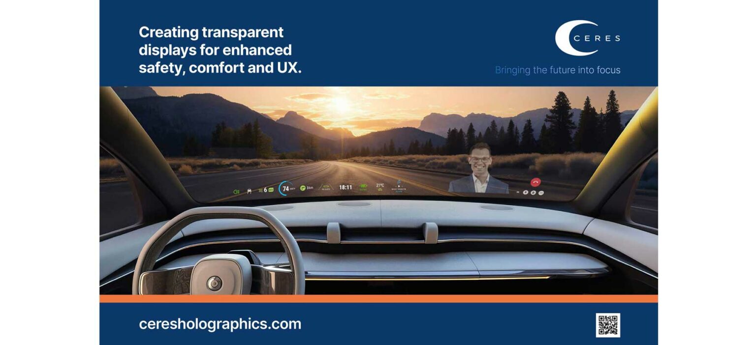 Ceres Holographics' Transparent Display - DVN