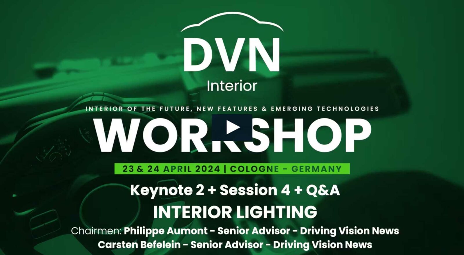 Keynote & Session 4 • DVN Koln Workshop 2024 - DVN