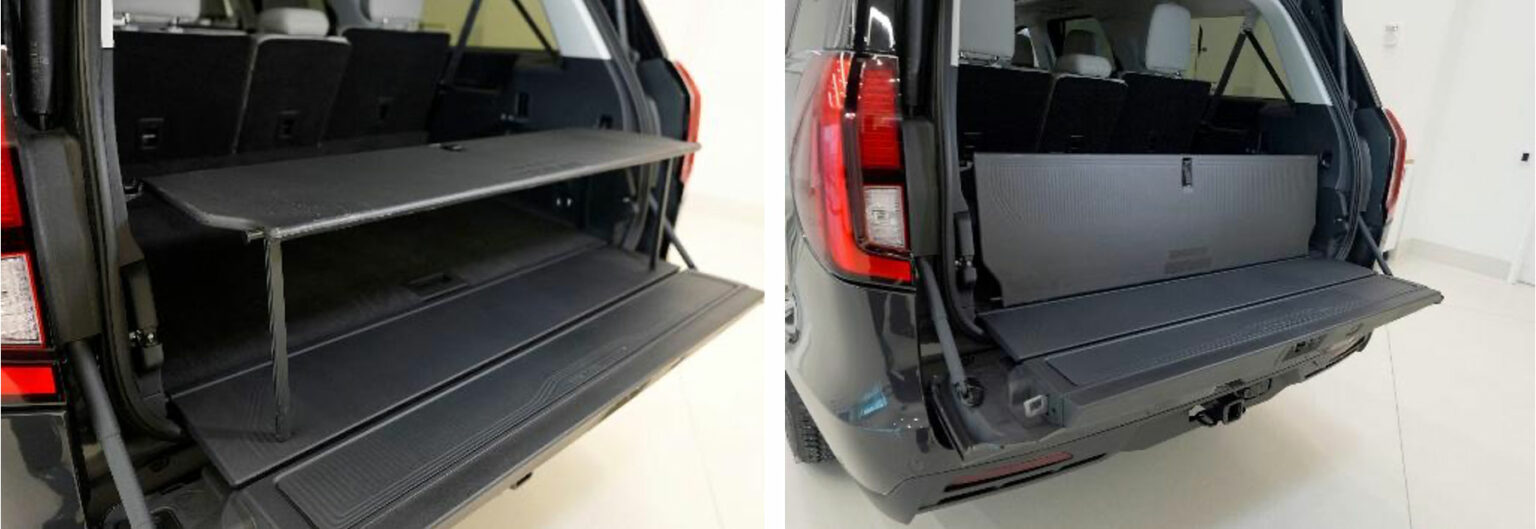 Ford Expedition: Split Tailgate, Inbuilt Seating and Storage - DVN