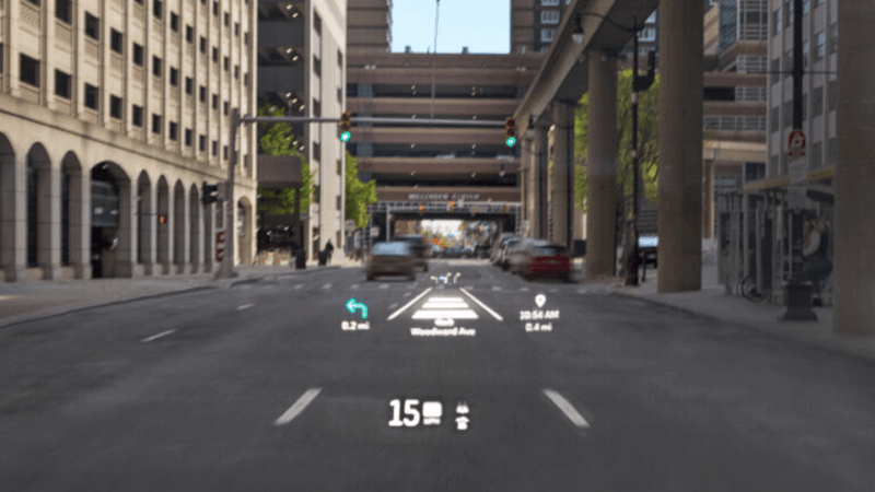 Envisics AR HUD for Cadillac Vistiq - DVN